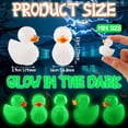 80 count Luminous Halloween Mini Skeleton Duck Spooky Skeleton Duck ...