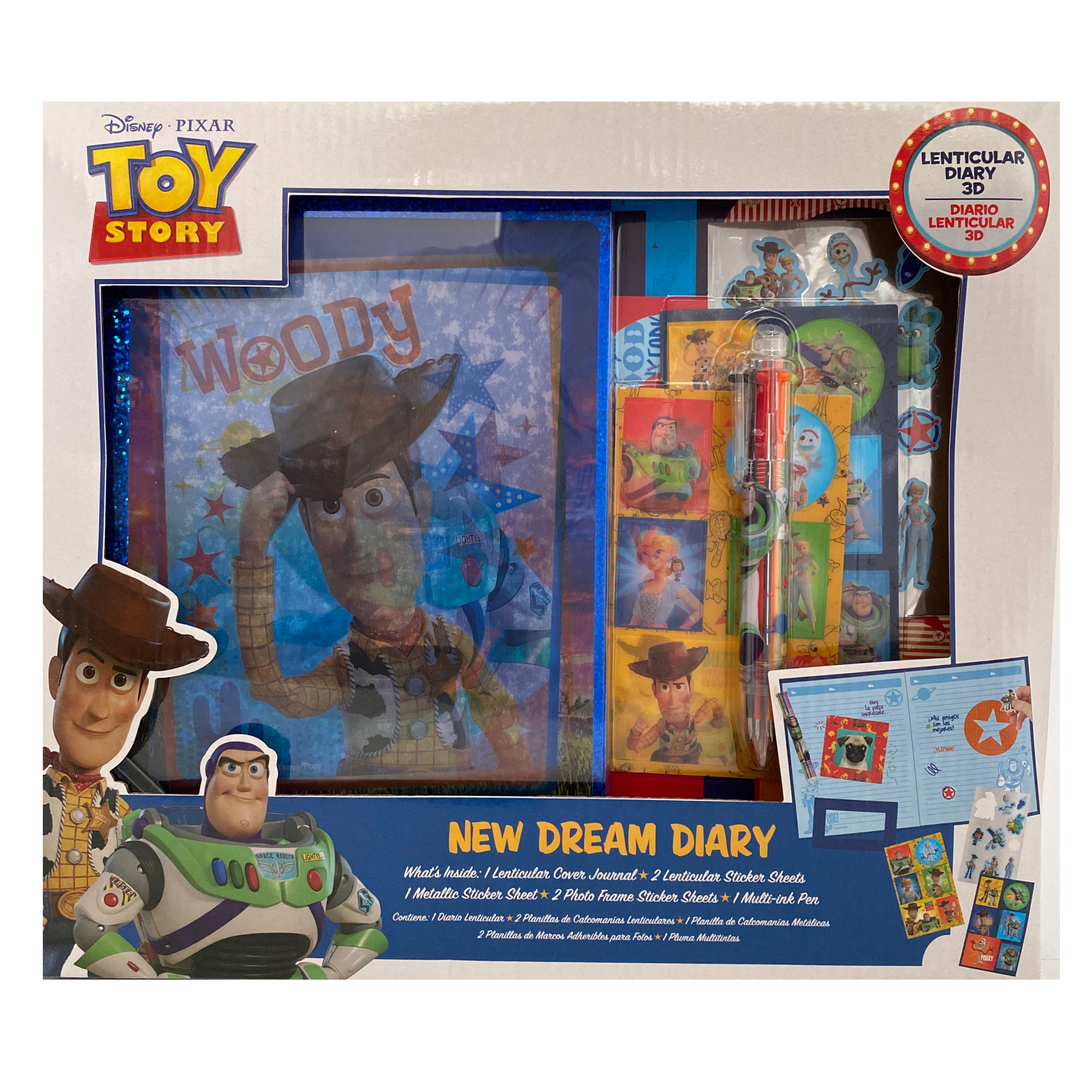 Diario Lenticular 3d Toy Story New Dream Diary Best Trading Toy Story ...