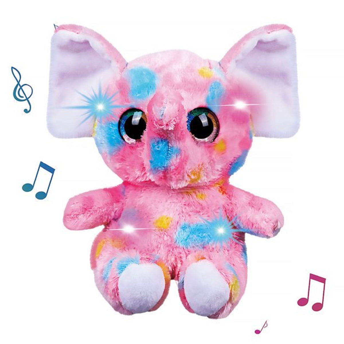 LED Light Bear up Bear Plush Toy, Creative Night Light & Bedtime Music ...