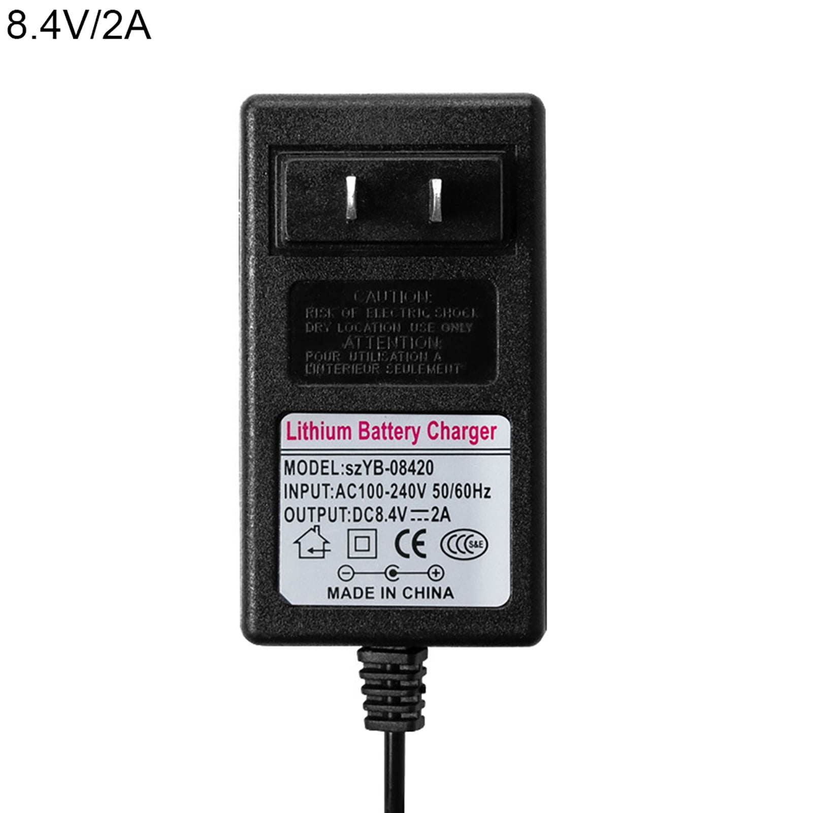 21V/2A 8.4V/2A 12.6V/2A 16.8V/2A Power Adapter Constant Current ...