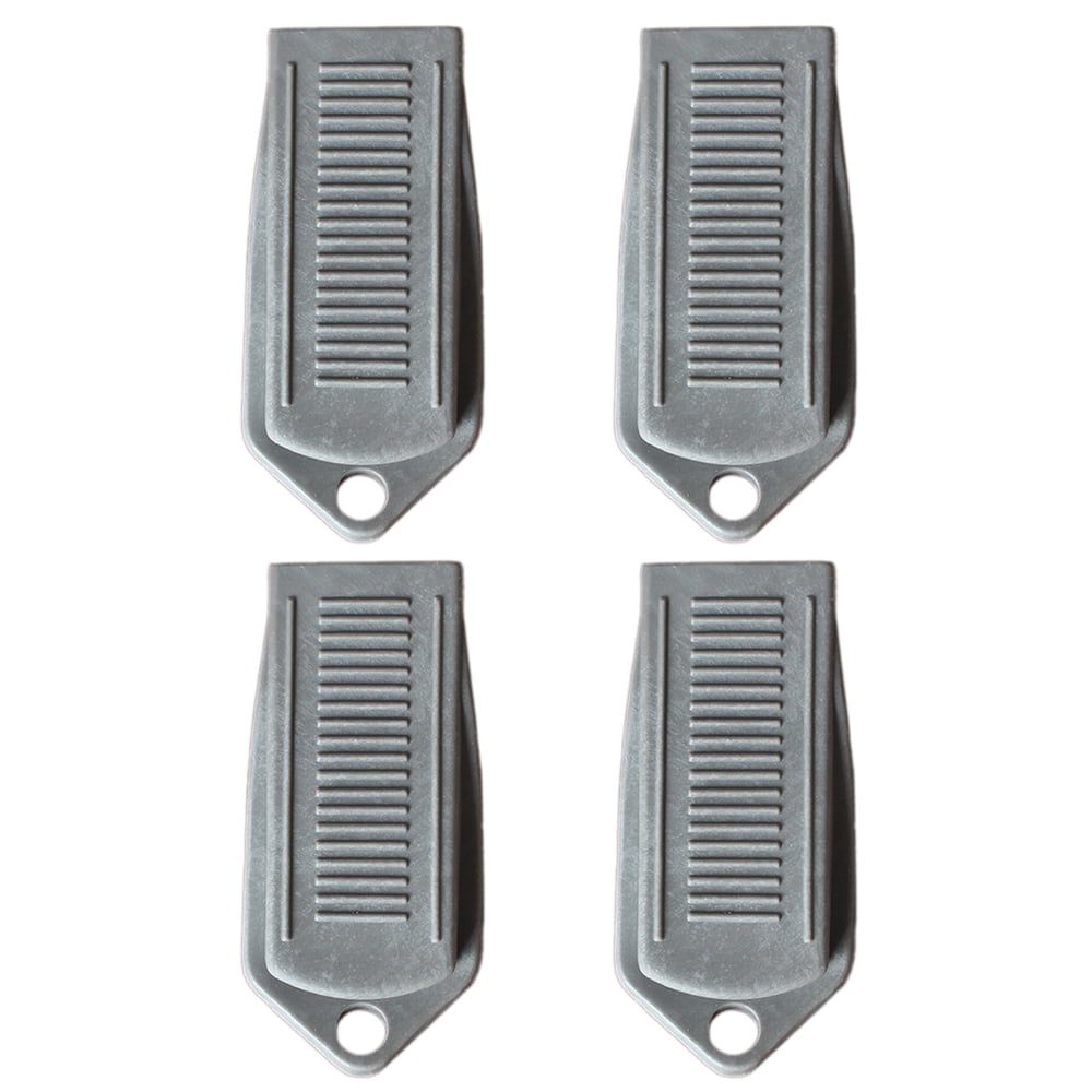 4-piece rubber heavy-duty door stopper wedge, suitable for ceramic ...