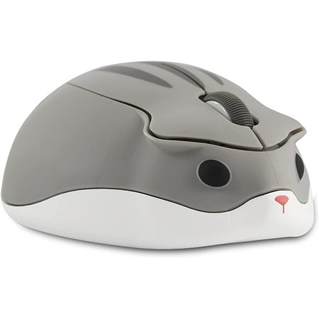 Wireless mouse cute cartoon animal hamster shapemouse portable moving ...