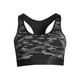 Layer 8 Women's Camo Print Racerback Sports Bra - Walmart.com