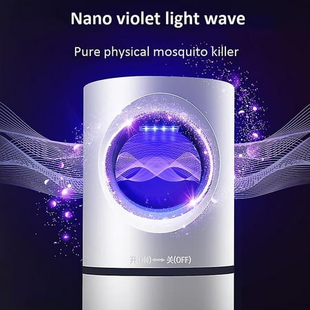 Led Uv Mosquito Repellent Garden Bug Zapper Insect Killer Trap ...