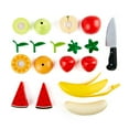 Hape Kitchen Healthy Fruits Food Playset, 8 Pieces, Kid's Wooden Toys ...