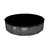 Coleman Power Steel 16 ft x 42 in. Above Ground Round Pool Set for ...