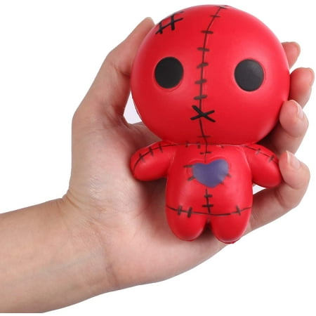 Squishy Voodoo Doll Toy Cute 4.7" Ghost Slow Rising Relieves Stress ...