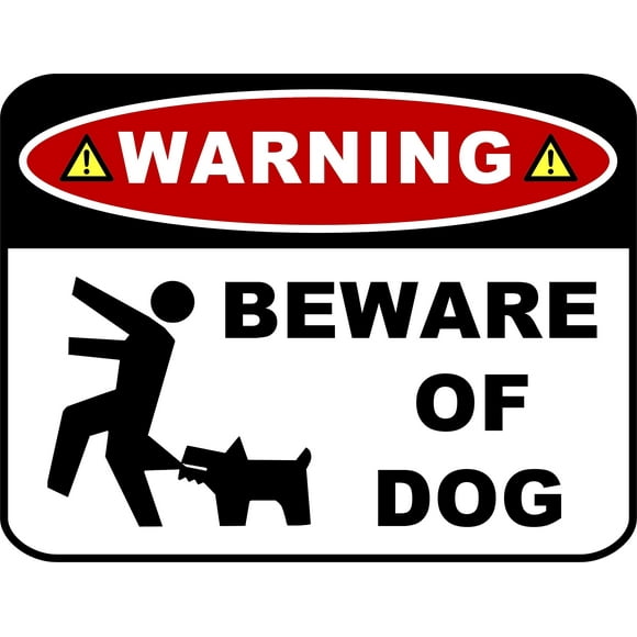 Funny Dog Warning Signs