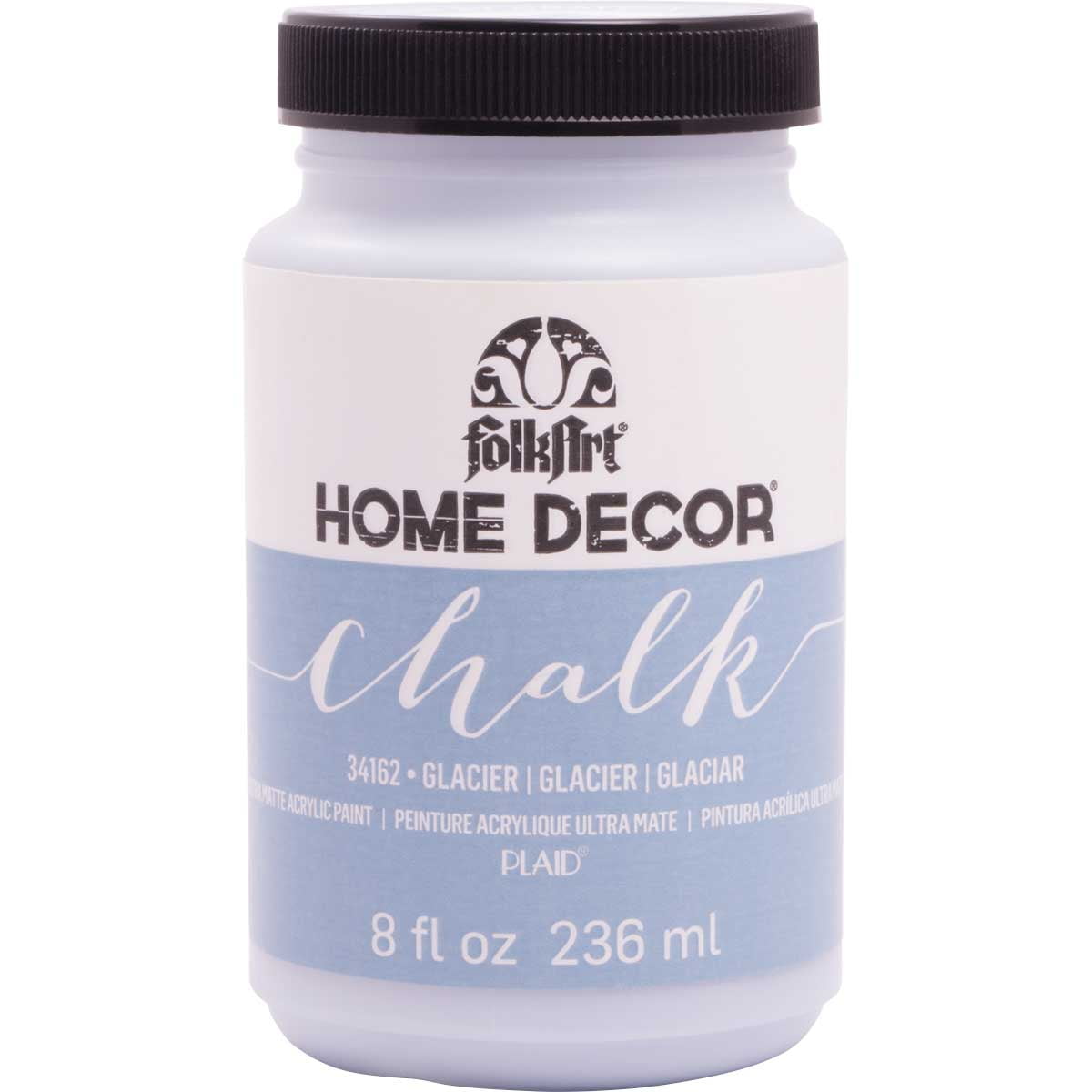 FolkArt Home Décor Chalk Acrylic Craft Paint, Glacier, Ultra Matte ...