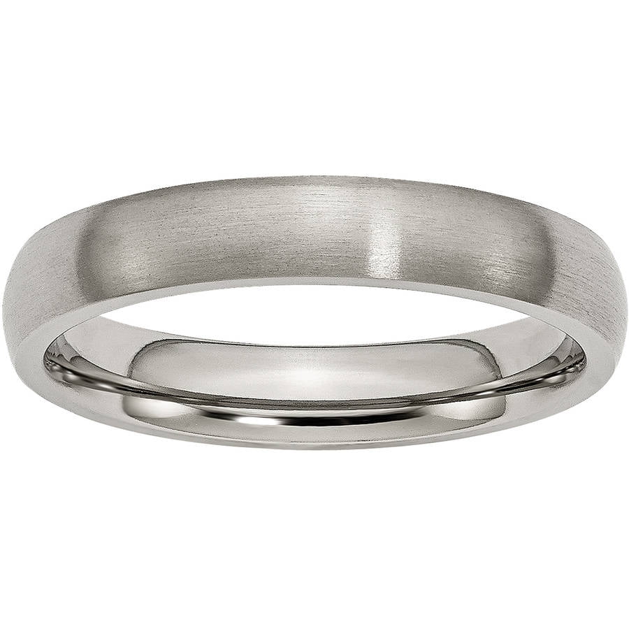 Titanium 4mm Brushed Band - Walmart.com