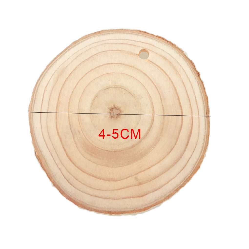 Click here for Maoww 50pcs Round Natural Wood Slices Wooden Slice... prices
