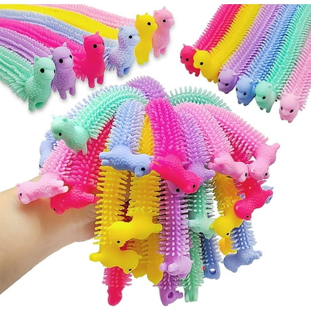 20 PCS Stretchy Fidget Toy,Colorful Stretchy Strings Fidget Toy,Sensory ...