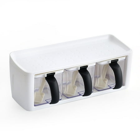 Salt Kitchen Storage Boxes Pepper With Handle Condiment Tool Seasoning ...