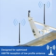 16 Inch Marine Radio Antenna for Pickup Boat ATV UTV RV Tractor /Side ...