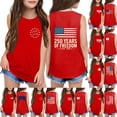 CCRFTGI Cute Tank Tops for Kids Girls Size 7 Usa Flag 4th Of July ...