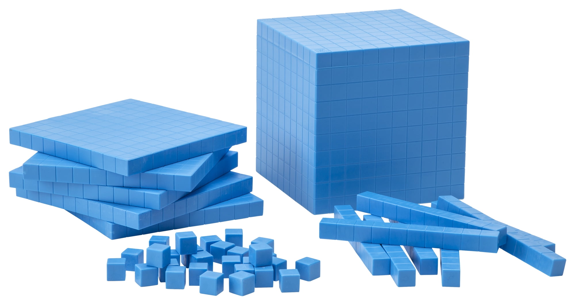 Didax Base Ten Blocks Small Group Set - Walmart.com