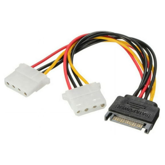 Chenyang CY IDE 4 Pin to Dual IDE Y Splitter 10cm Hard Disk Power ...