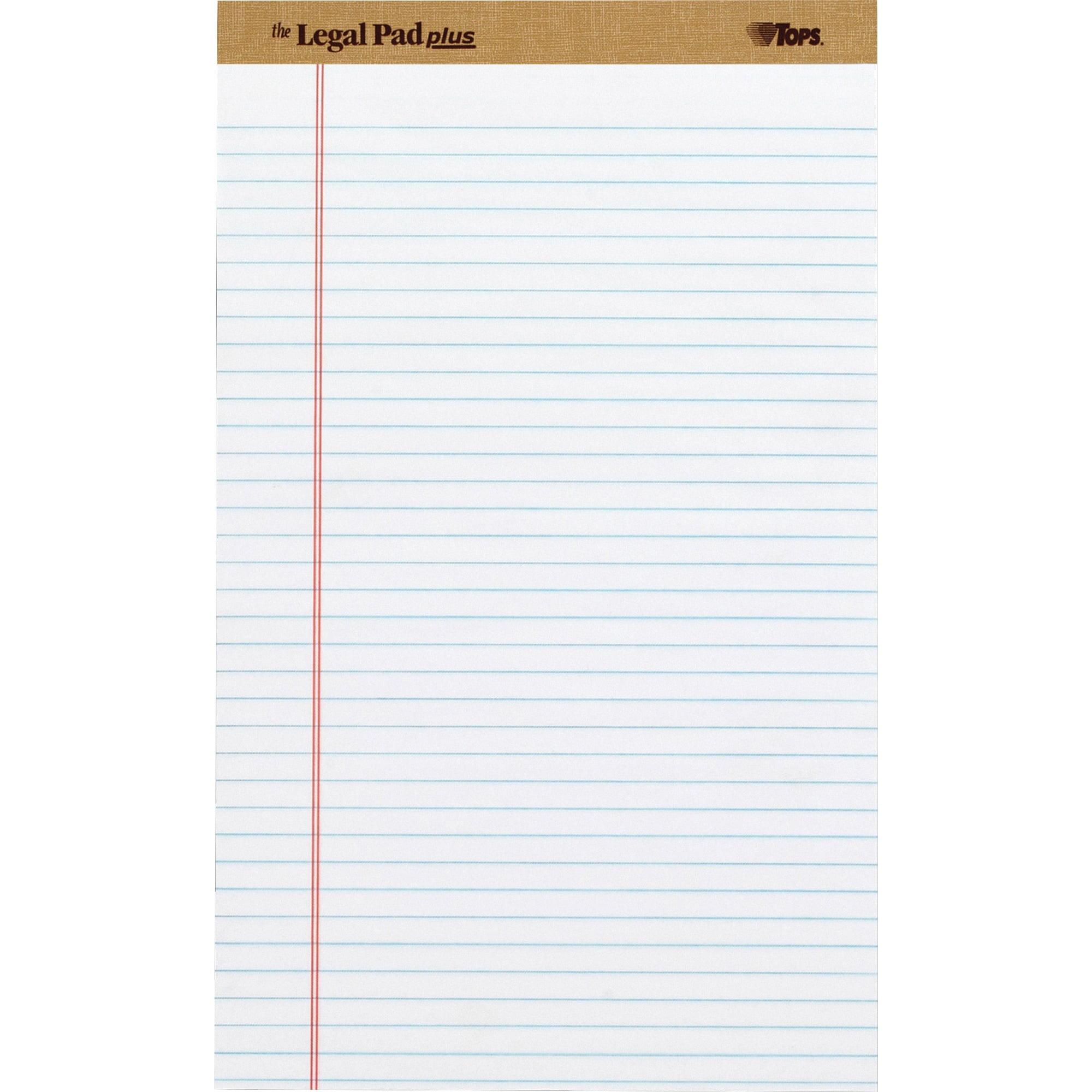 TOPS, TOP71573, Legal Pad+ Ruled Perforated Pads - Legal, 1 Dozen ...