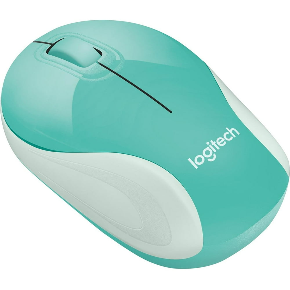 Logitech Wireless Mini Mouse M187, Teal - Walmart.com - Walmart.com