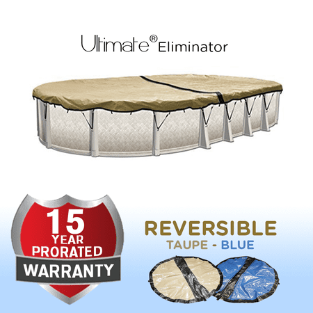 Ultimate Eliminator, Winter Pool Cover, 12 ft x 18 ft Oval - UPC1218OV ...
