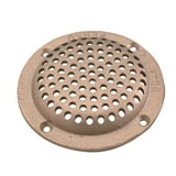 Perko 0086DP3PLB Round Bronze Strainer - 3.5" - Walmart.com