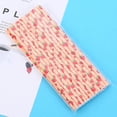 25-Pack Light Strawberry Disposable Paper Straws - Biodegradable, FDA ...