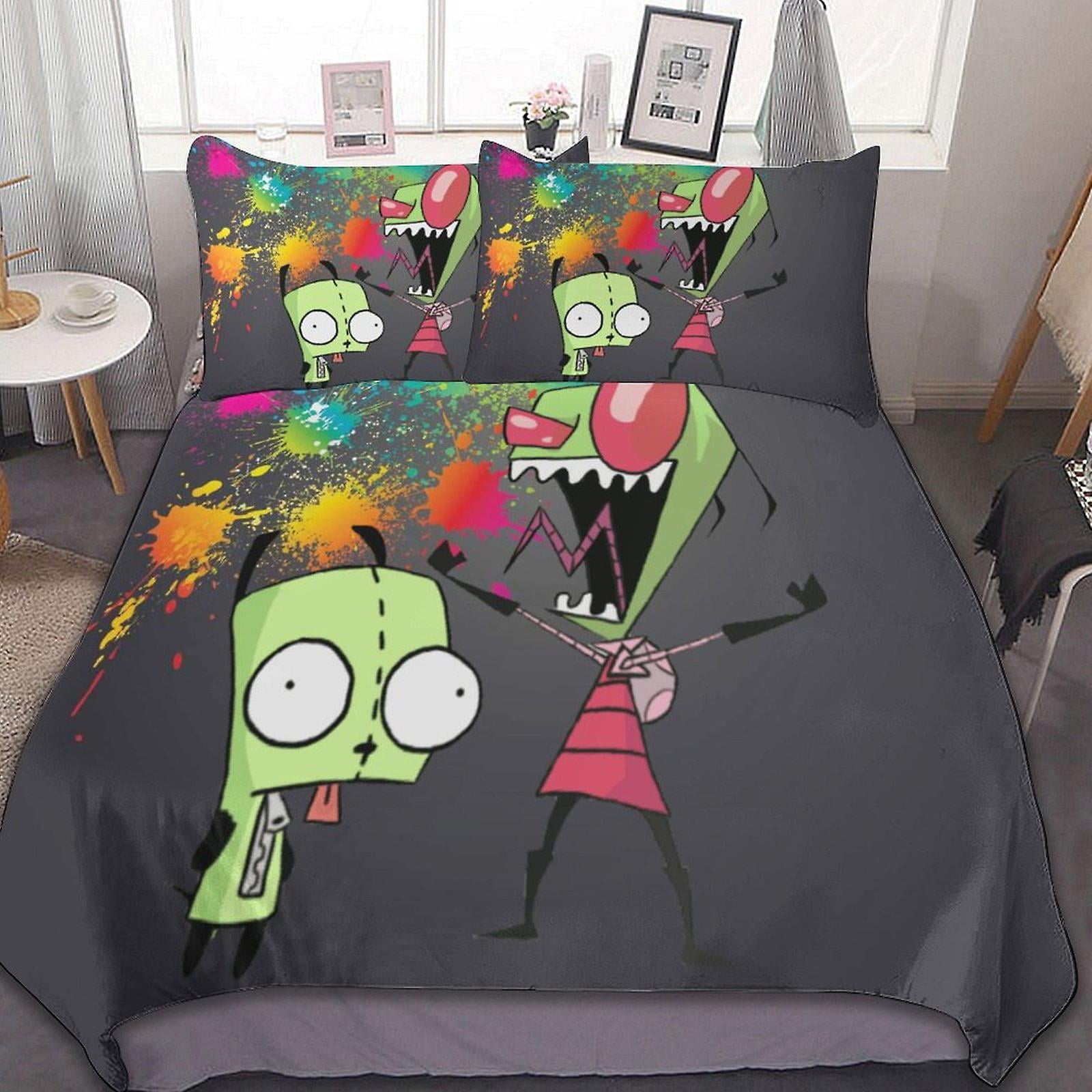 Click here for Yongshan Invader Zim Gir 3 Pieces Bedding Sets Com... prices
