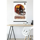NFL Washington Commanders - Drip Helmet 22 Wall Poster with Magnetic ...