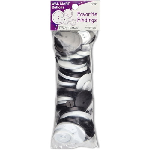 Favorite Findings Value Pack of Buttons - Walmart.com