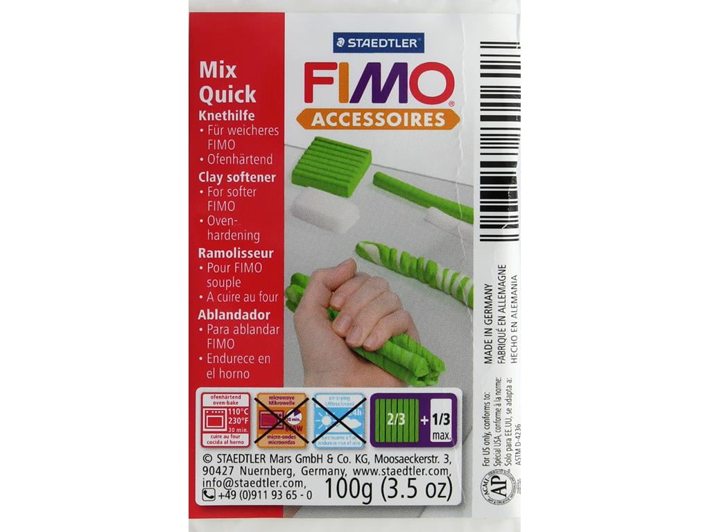 Fimo Mix Quick Clay Softener 3.5oz - Walmart.com