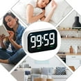 Ludlz Kitchen Timer Digital LED Display 2 Brightness 3 Volumes Magnetic ...