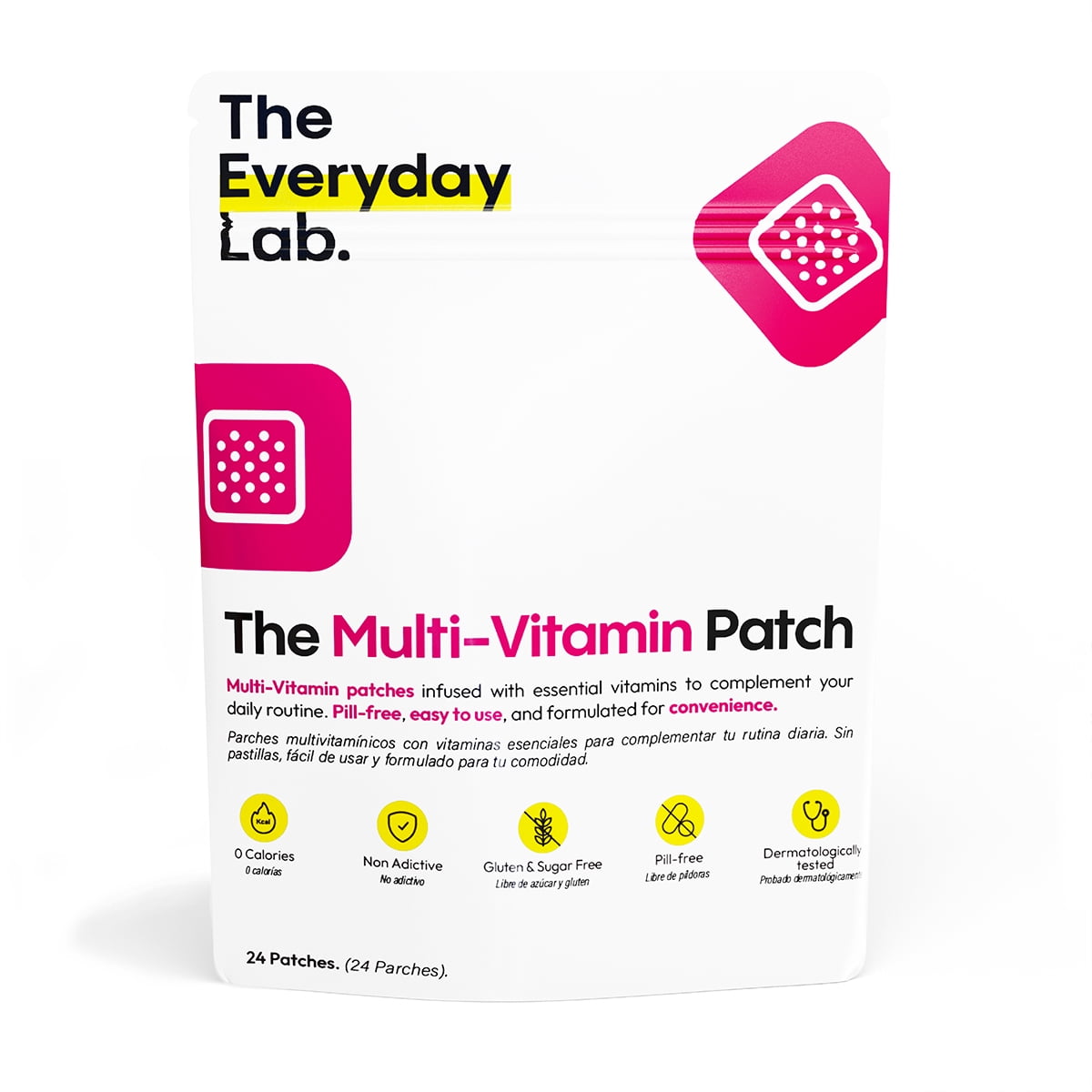 The Everyday Lab Parche Multivitamínico Transdérmico con Vitaminas y ...