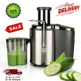 Beautiful 5-Speed 1000W Electric Juice Extractor with Touch Activated ...