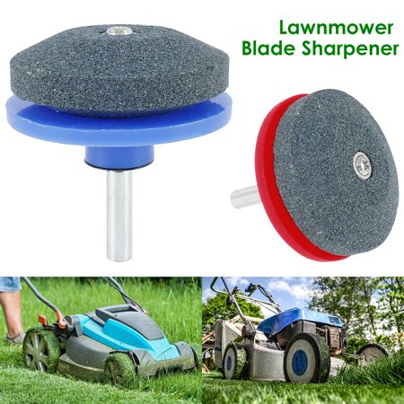 Willstar Lawn Mower Blade Sharpener, Mower Blade Balancer, Universal Multi-Sharp Rotary Lawn ...