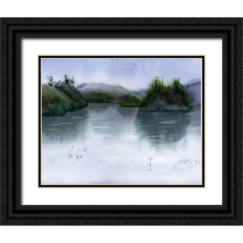 Shefranov, Olga 14x12 Black Ornate Wood Framed with Double Matting Museum Art Print Titled ...