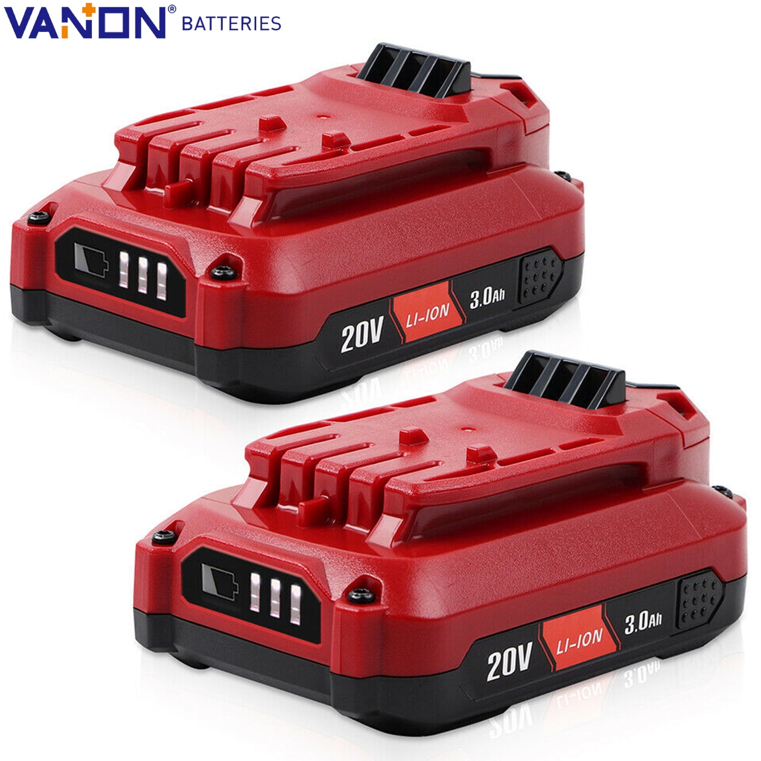 2PACK 20V For Craftsman V20 Li-Ion Battery CMCB204 CMCB202 CMCB201 ...