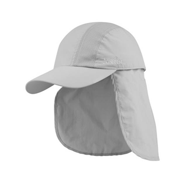 J7238 Taslon UV Cap With Detachable Flap, Grey - Walmart.com - Walmart.com