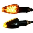 Carbon Turn Signal LED Kawasaki Dual Sport Motorcycle Dirt Bike ...