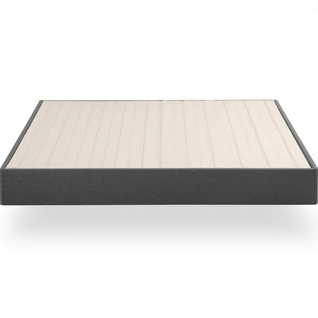 ZINUS Upholstered Metal and Wood Box Spring / 9 Inch Mattress ...