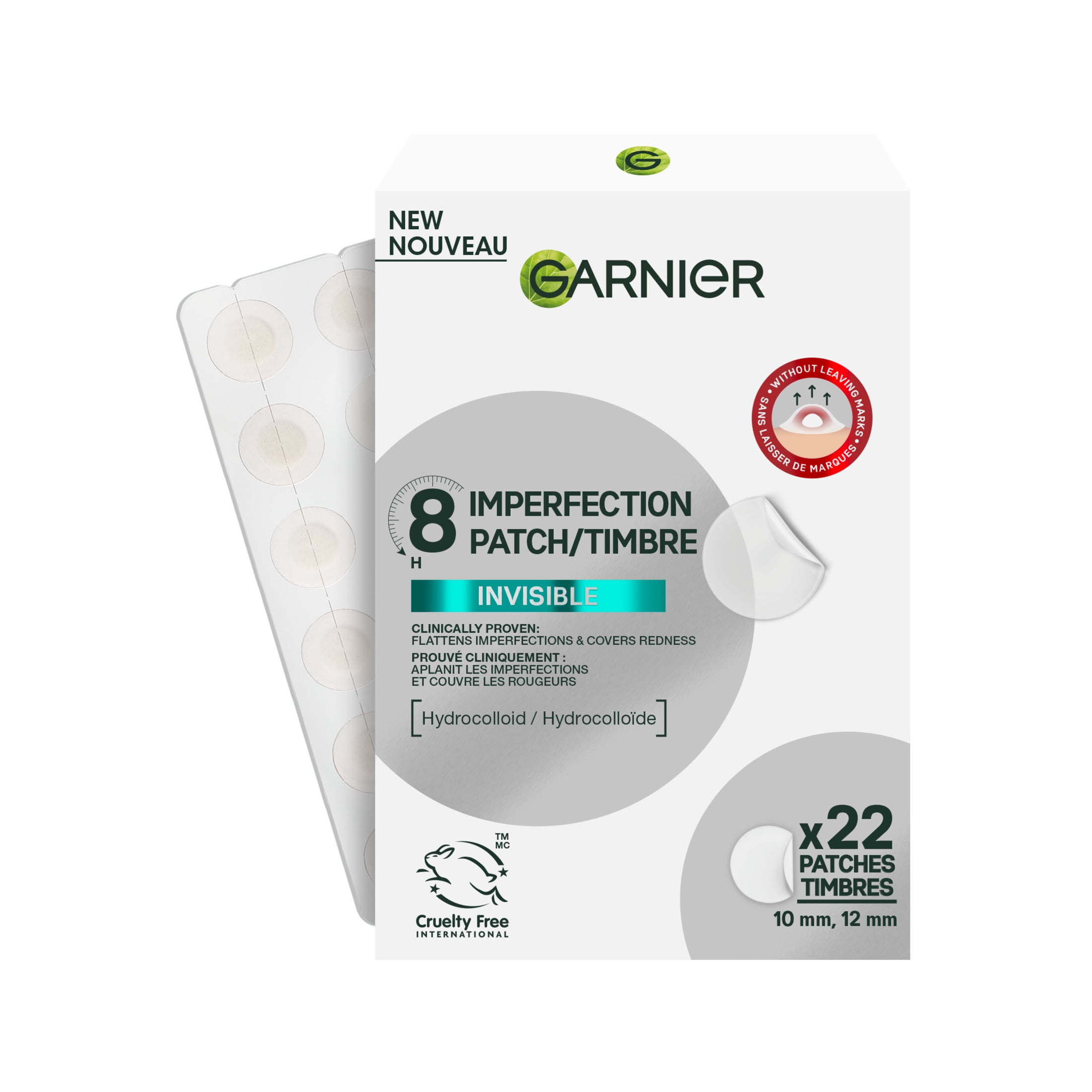 Garnier Pimple Patch , Invisible Hydrocolloid Patches, 22 Count ...