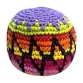 3-Pack Hand Woven Footbags, Assorted Crochet Kick Sacks for Juggling ...