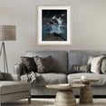 Stupell Industries Fish Out Of Water Birch Framed Print Under Glass ...