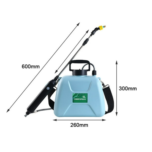 FlyFlise 5L Rechargeable Shouldered Sprinkler Handheld Electric Sprayer ...