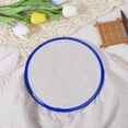 1pc Iron Embroidery Hoops Embroidery Frames with Plastic Findings Dark ...