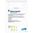 Interceptor Chewable Tablet for Dogs and Cats, 6.1-12 lbs Cat / 26-50 ...