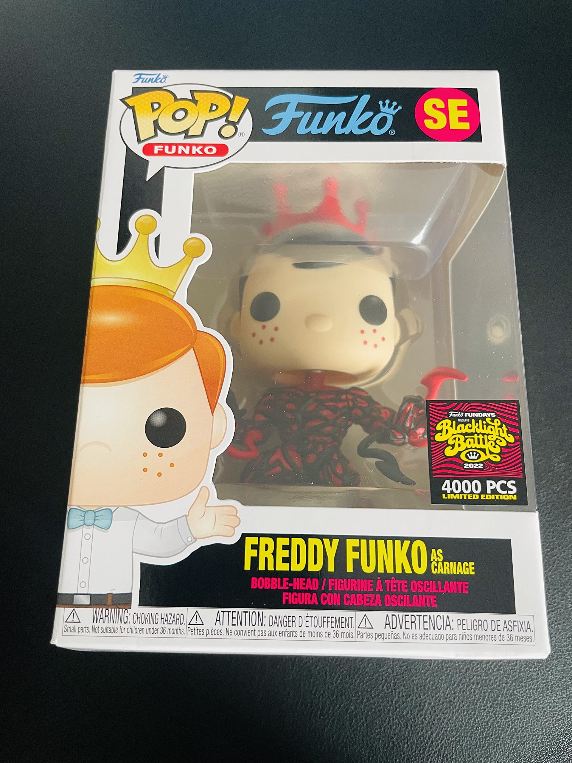 Funko POP! Fundays Freddy Funko as Carnage LE 4000 Exclusive - Walmart.com