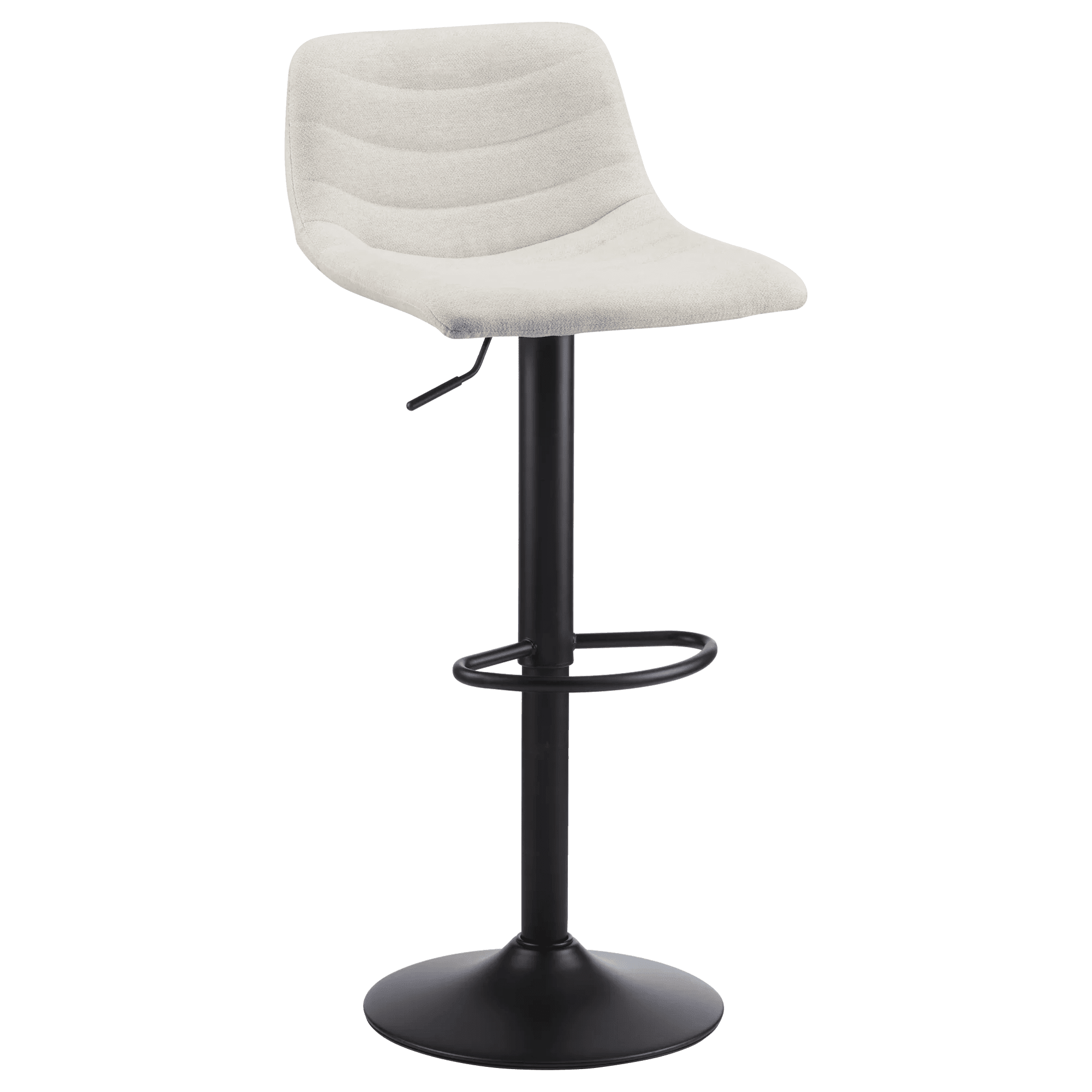 Click here for Bouclair Fabric And Metal Adjustable Bar Stool prices