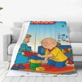 Caillou Anime Cartoon Blankets Coral Fleece Plush Print Multi-function ...