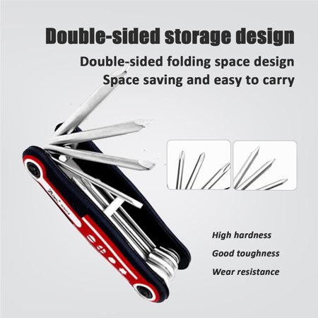 8 in 1 Folding Screwdriver Set 8 1 Folding Screwdriver in 1 Mini Screw Driver Bits Kit Repair ...