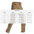 kosheko Men's Rugged Multi-Pocket Cargo Pants, Zip Side Pockets with ...